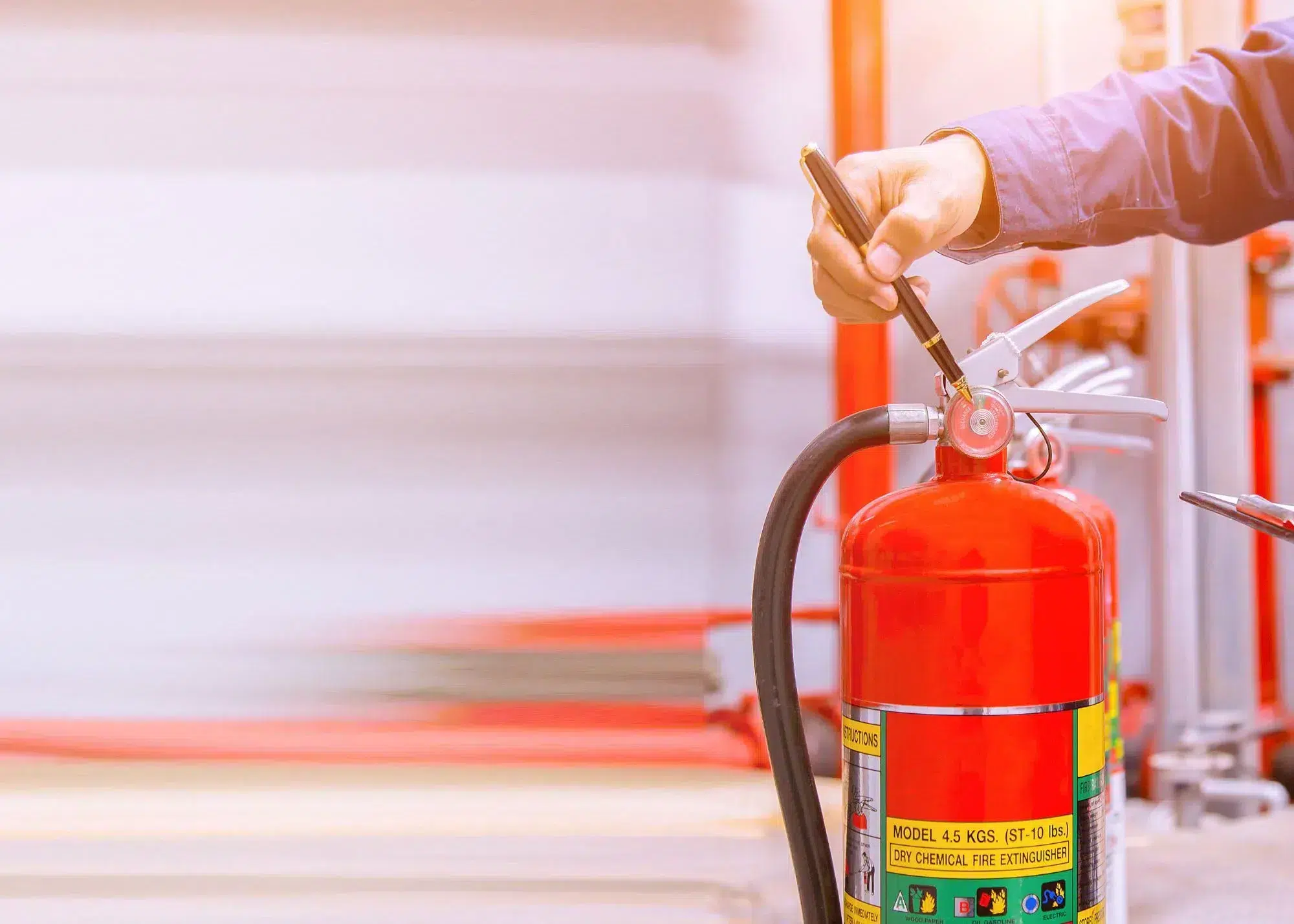 5-Step Hydrolic Process For Miami Fire Extinguisher Testing